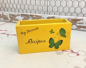 Vintage Cardmark Recipe Cards in Lucite Box Cookbook - Etsy