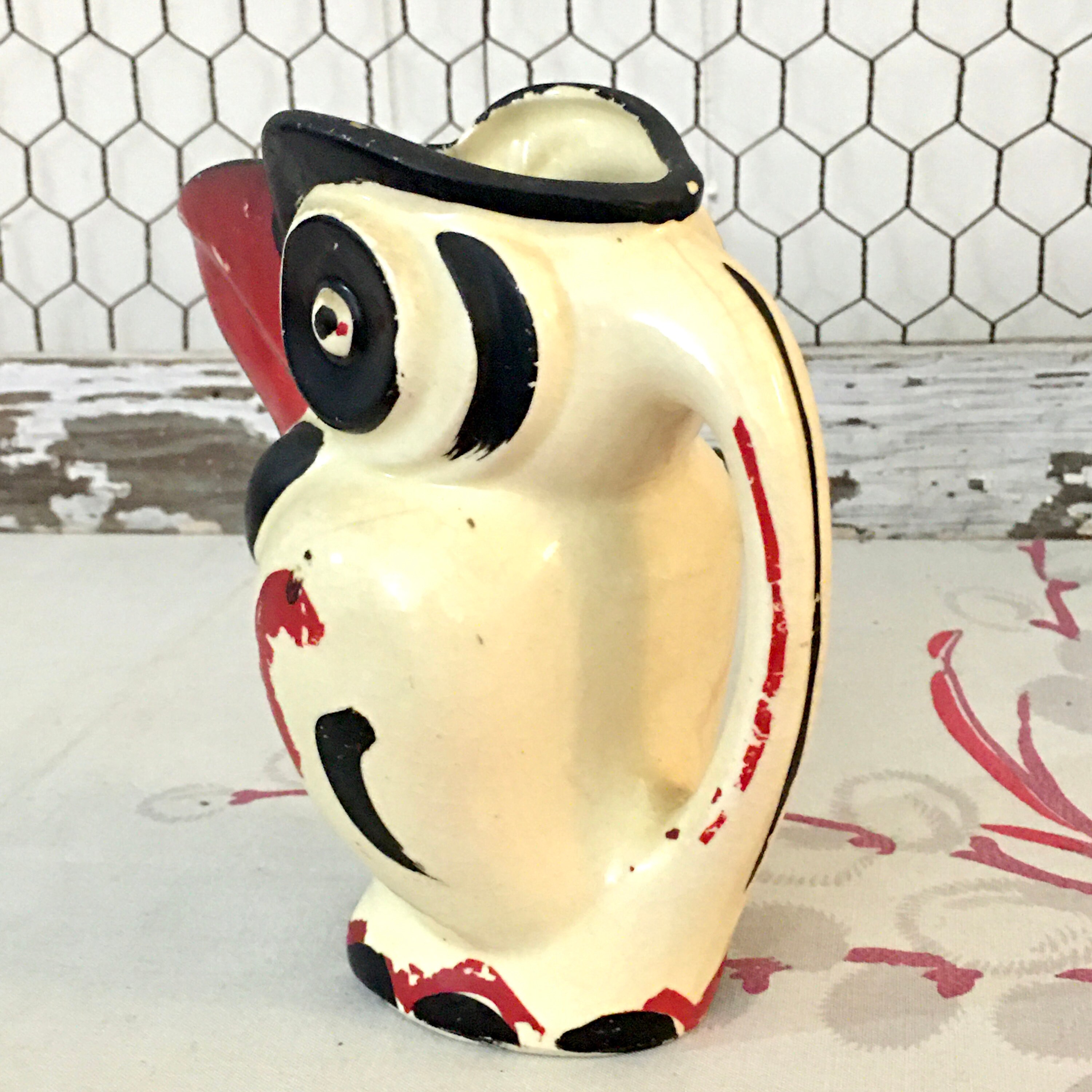 Art Deco Toucan Pitcher Made in Japan | Etsy