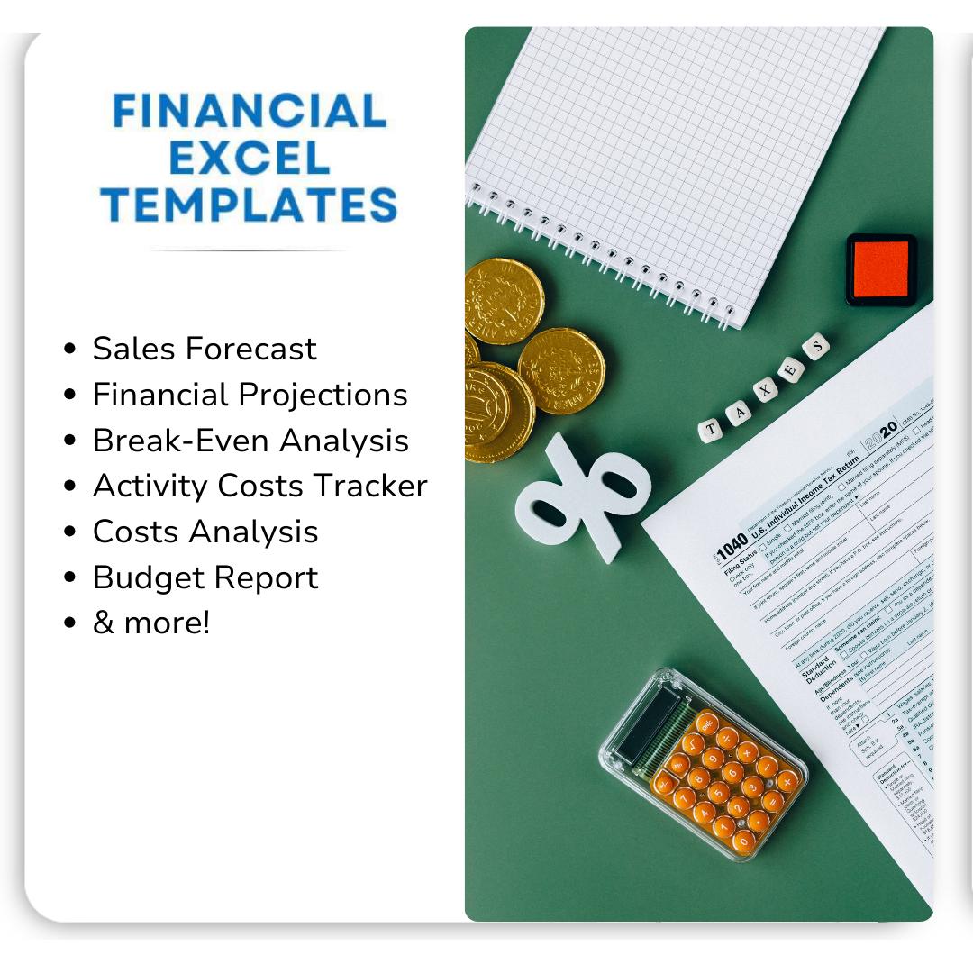 1000 Excel Templates Bundle | Accounting, Business and Project ...