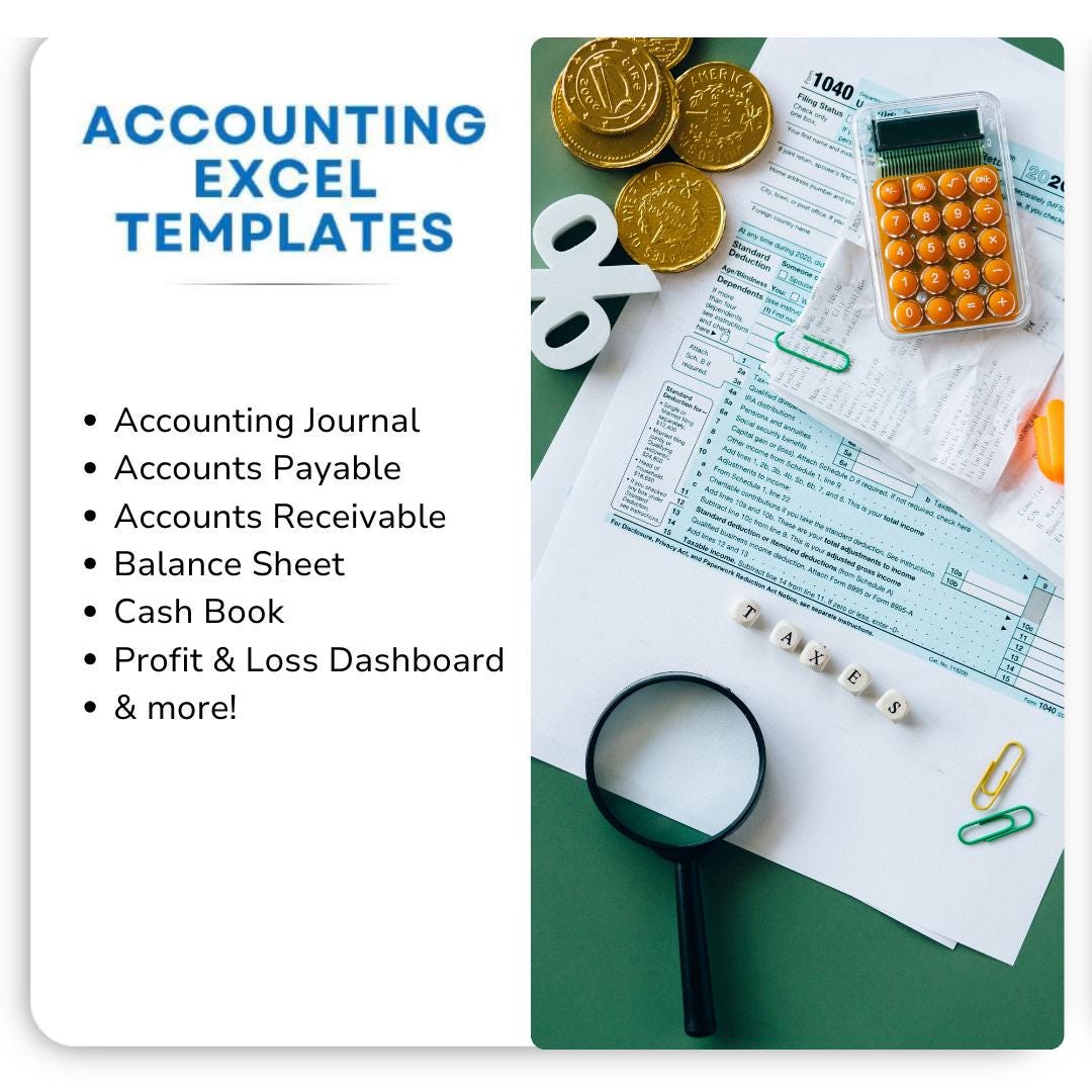1000 Excel Templates Bundle | Accounting, Business and Project ...