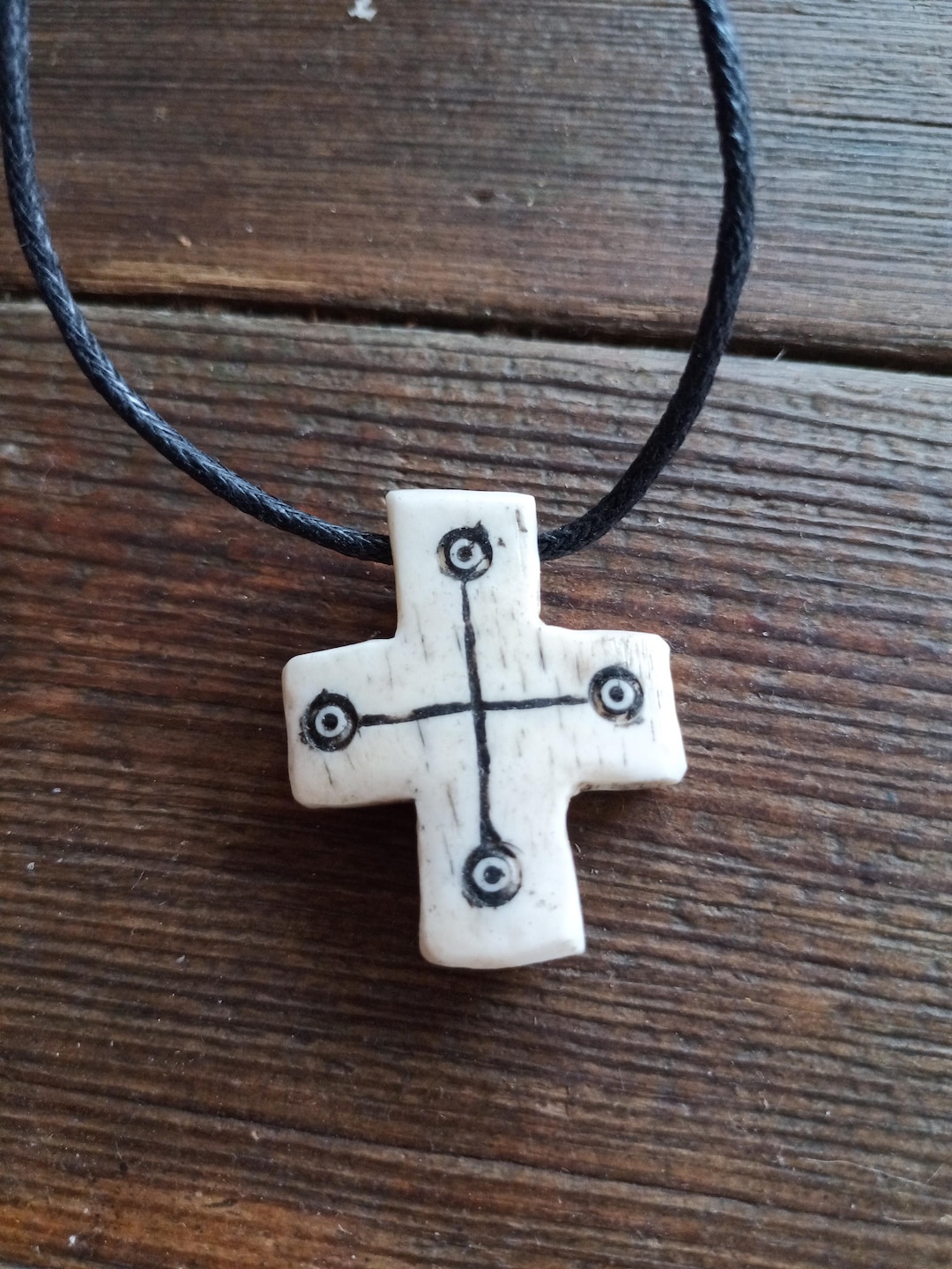 Viking Cross, Viking Jewelry, Cross Made of Bone - Etsy