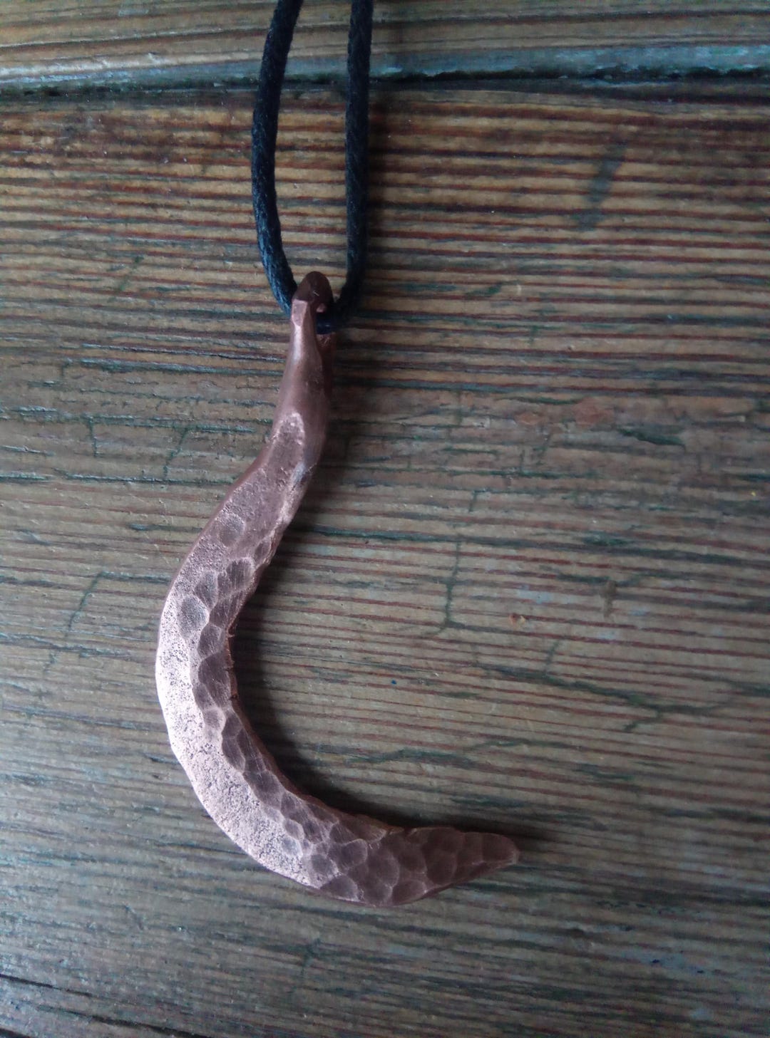 Sickle Made of Copper as a Symbol of White Magic, Necklace Pendant ...