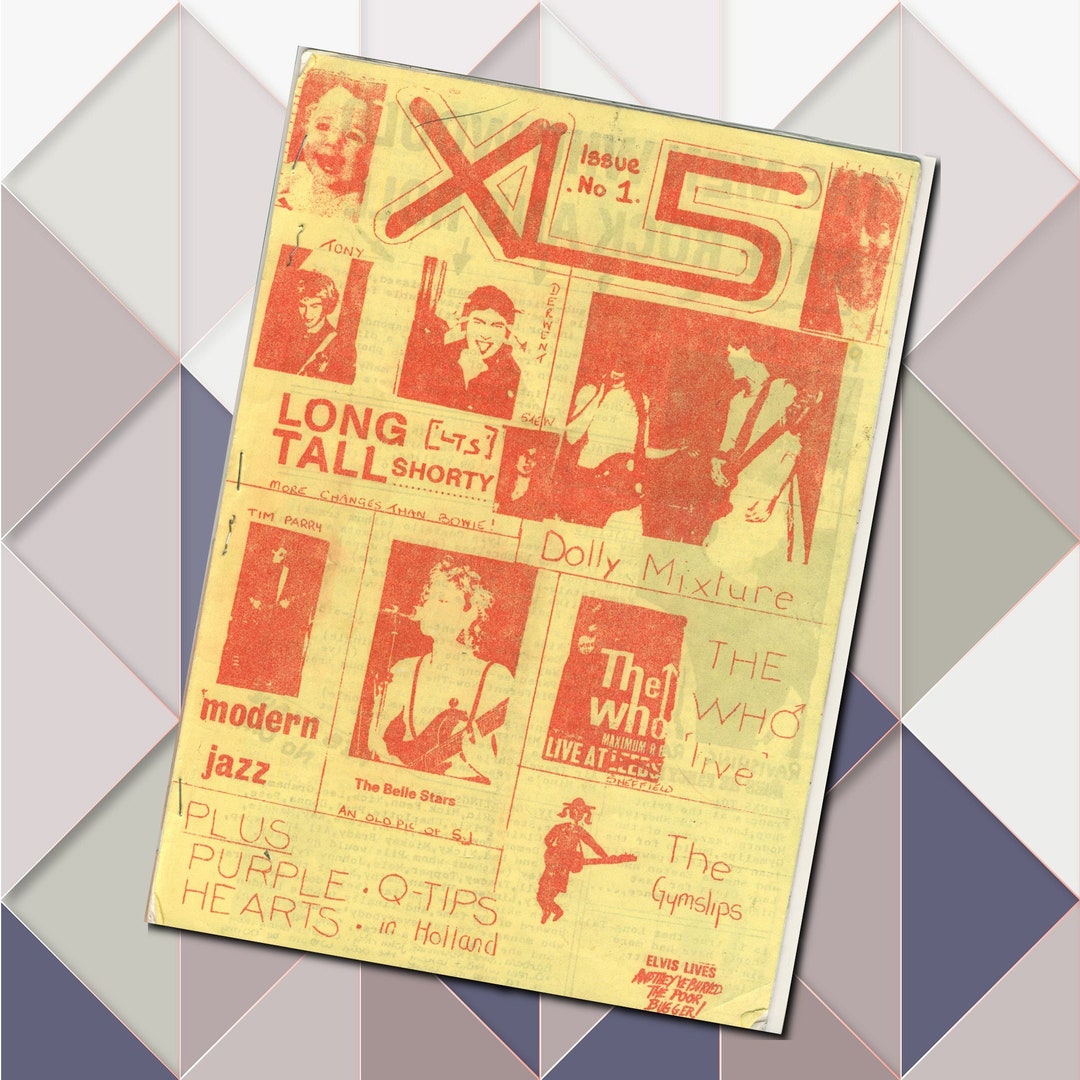 80's Music Zines | XL5 Reproductions - Etsy