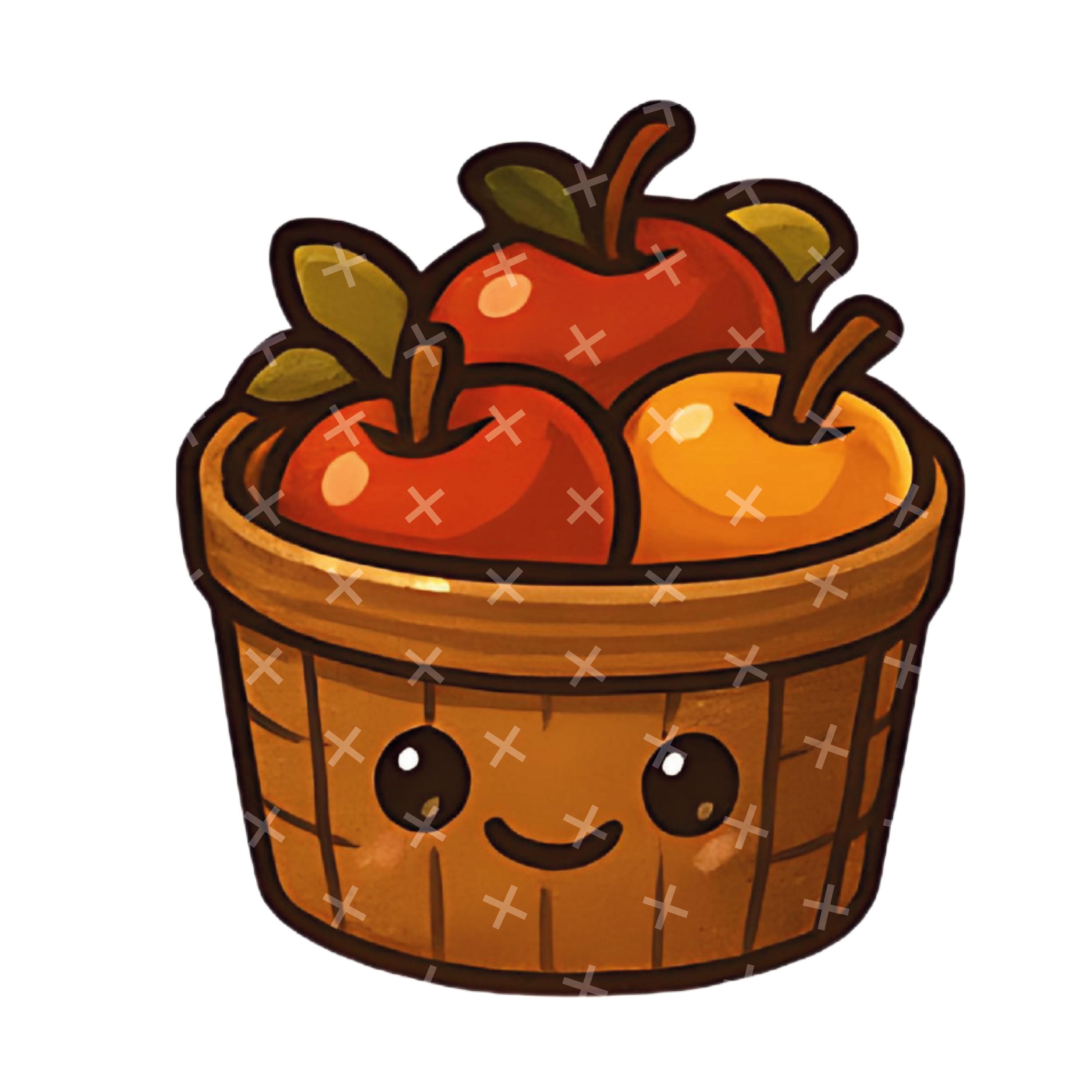 Kawaii Fall Autumn Clipart PNG & JPG Bundle - Etsy