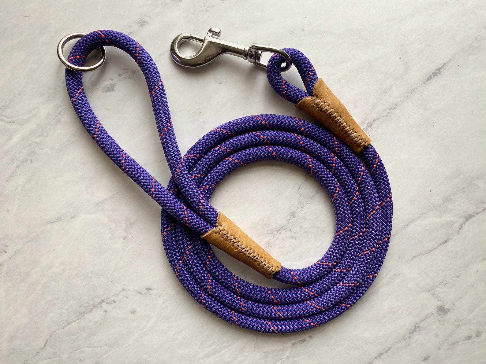 6ft Violet Purple Dog Leash | Etsy