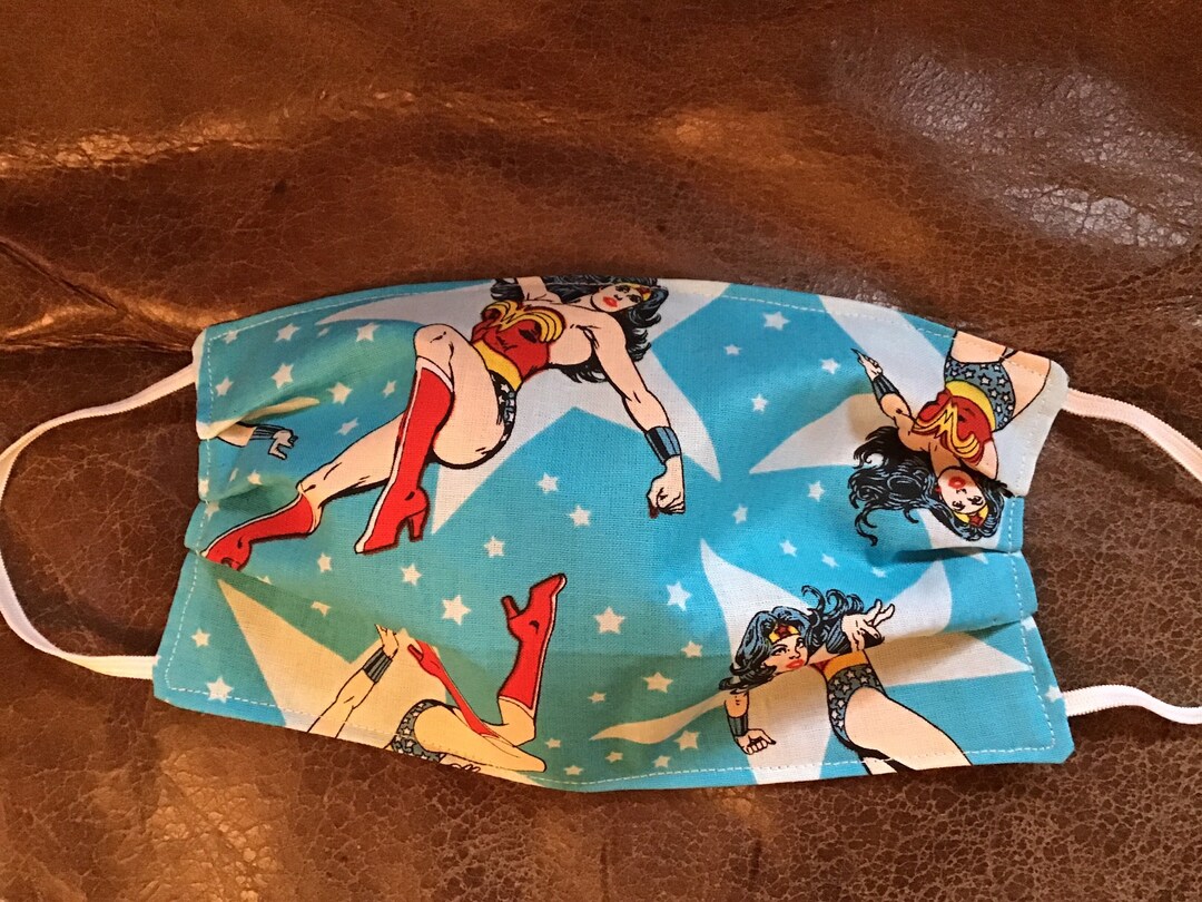 Wonder Woman Face Mask - Etsy