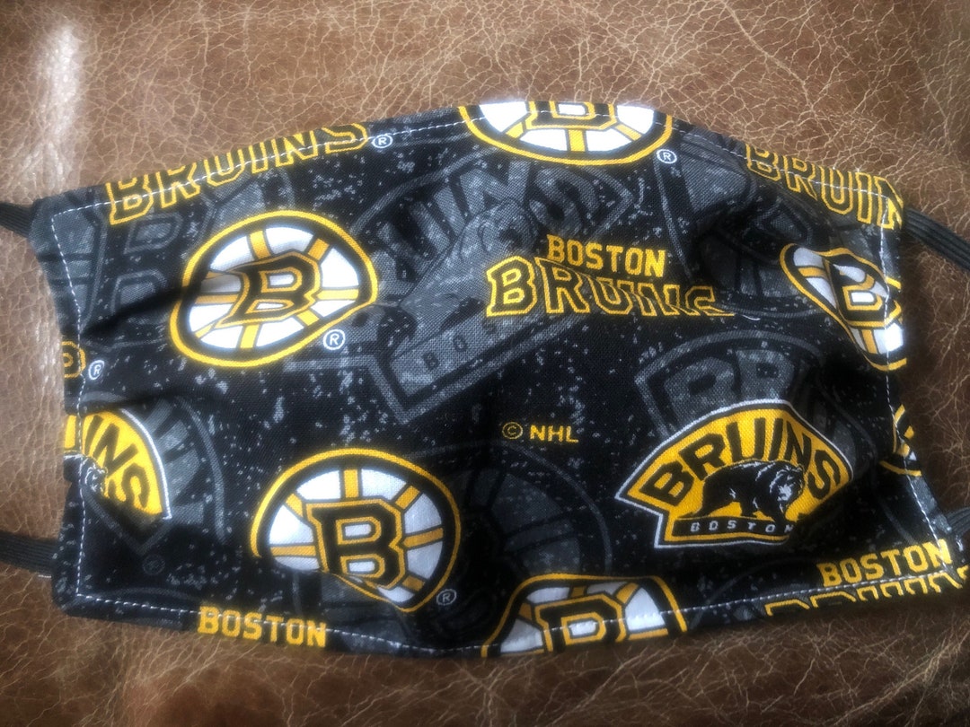 Boston Bruins Face Mask - Etsy