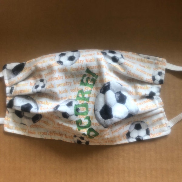Soccer Face Mask - Etsy