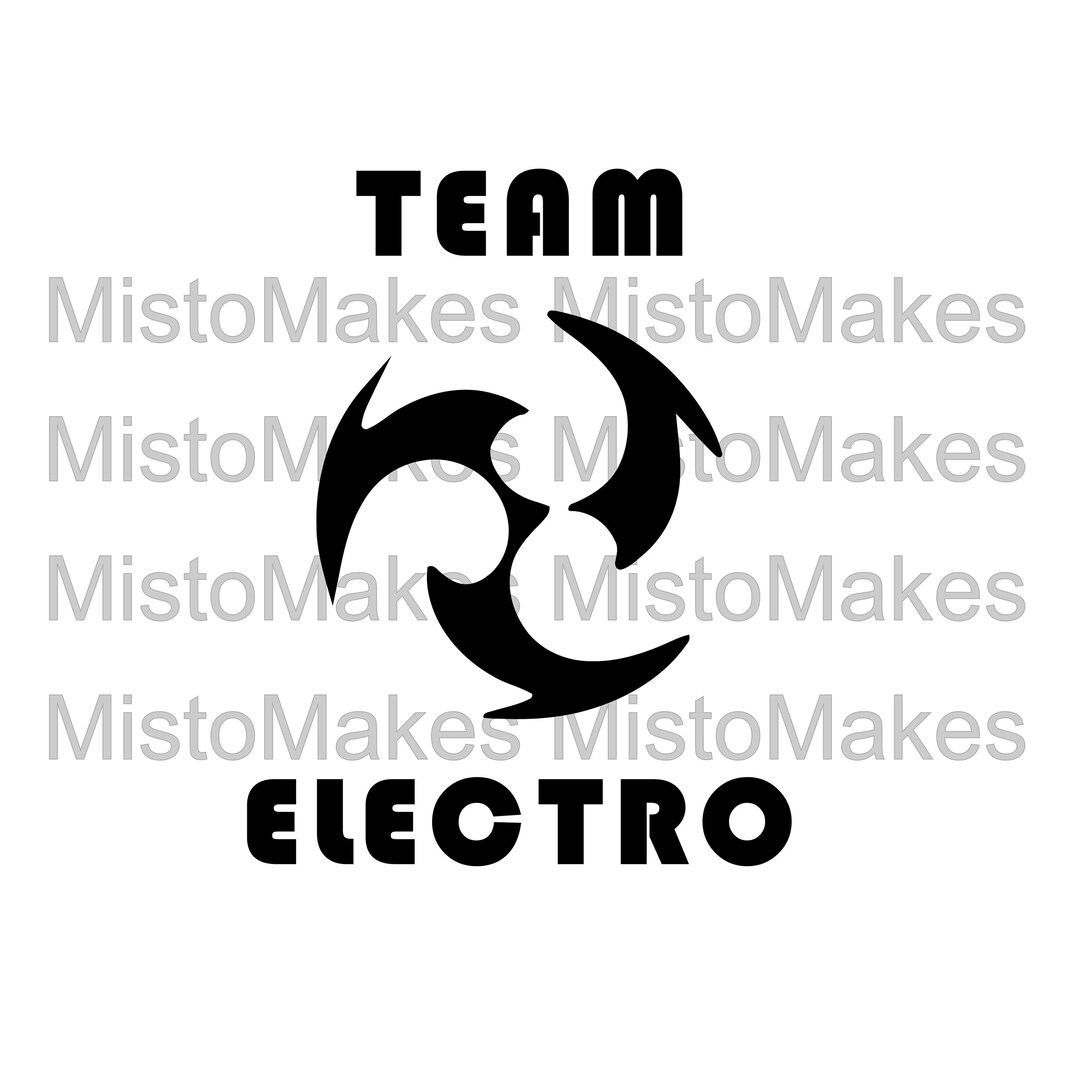 Team Electro SVG - Etsy