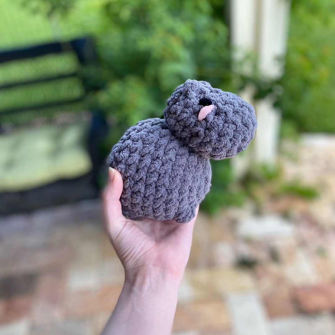 Round Hippo Plushie - Etsy