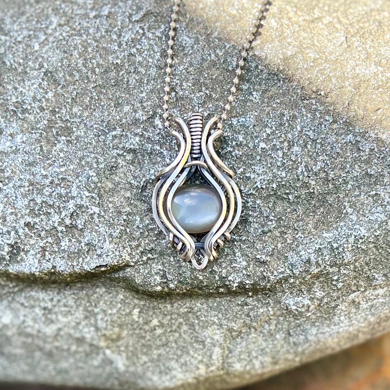 Grey Moonstone - Etsy