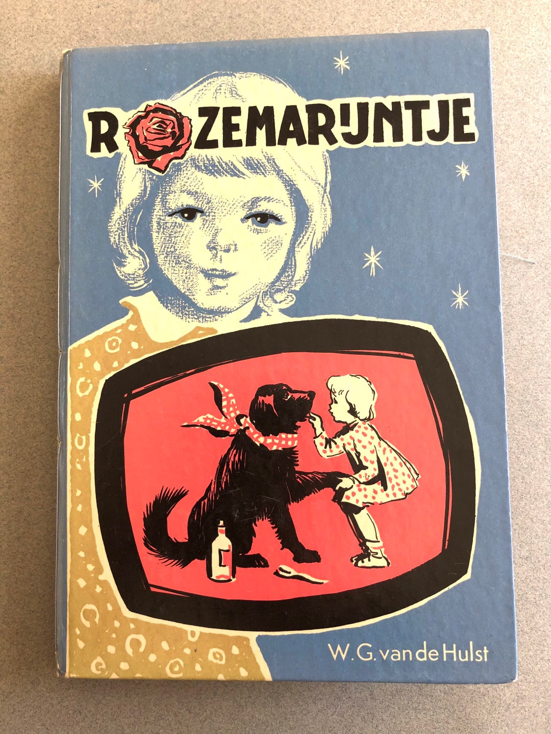 Rozemarijntje. Handgemaakte Sketch/art Journal Gemaakt Van Een Oude ...