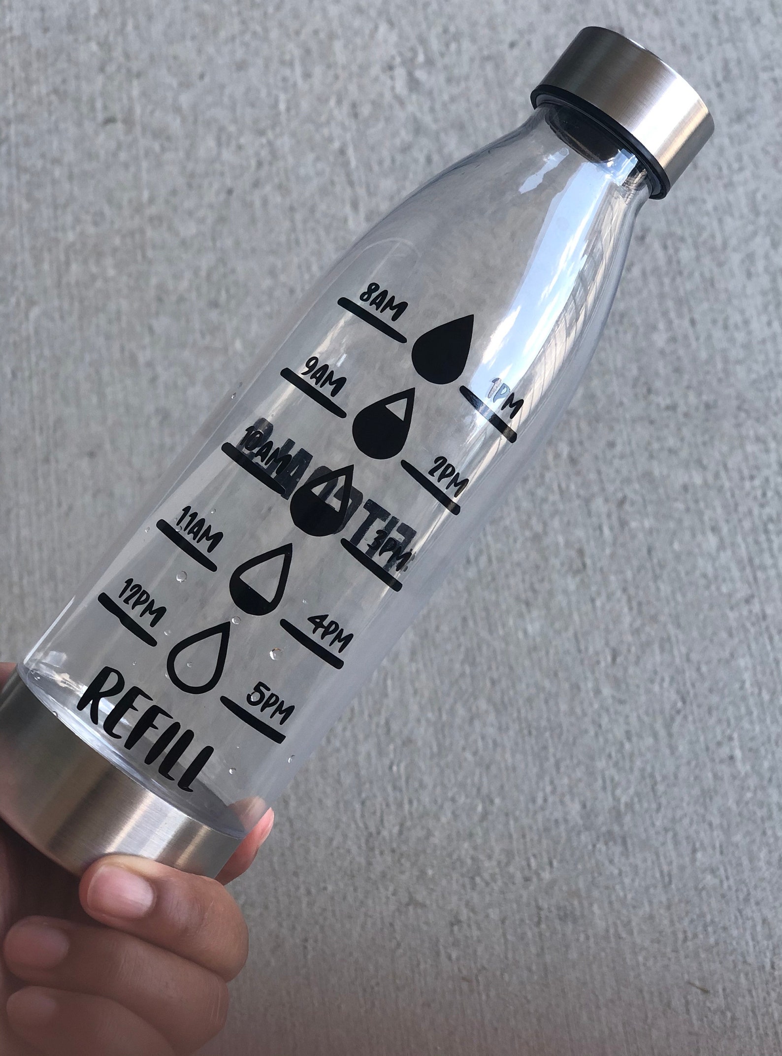 Water Intake Tracker Bottle