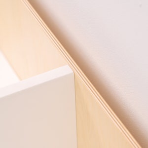 Montessori White Open Type Kids Toy Shelf for Book Storage - Etsy