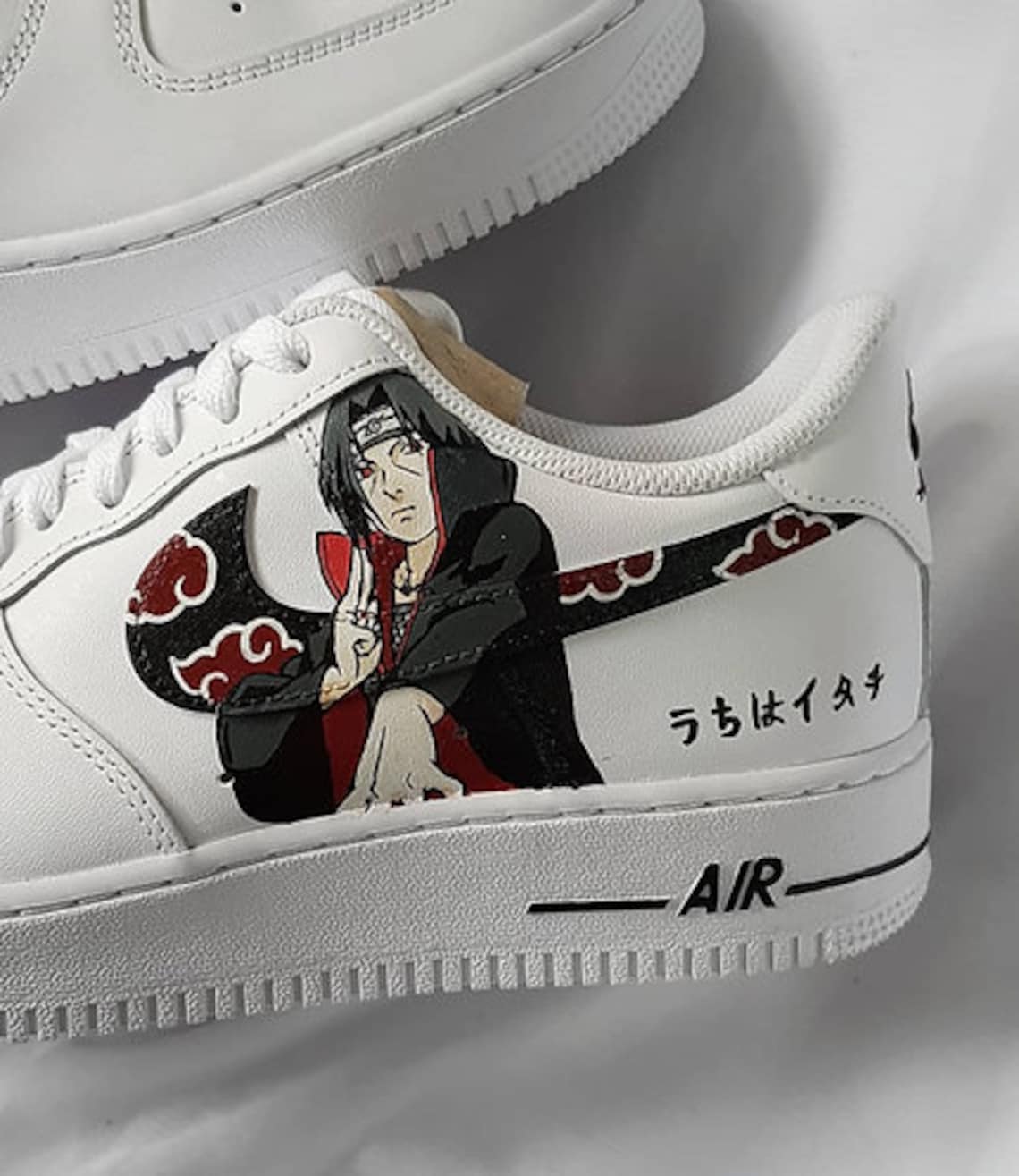Custom Anime Naruto Sneaker, Customized Nike Air Force 1 , Kakashi ...