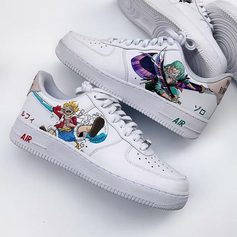 One Piece Nike Sneaker - Etsy