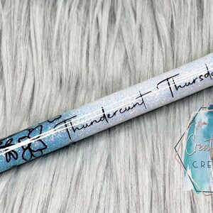 Curse Word Floral Pens, Days of the Week Pen, Swear Word Pen, Ombre ...