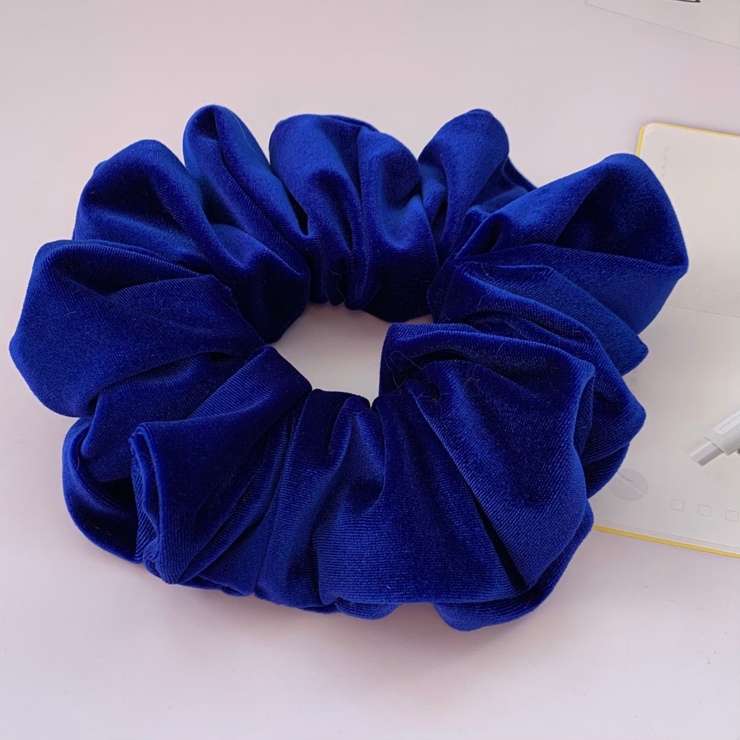 Extra Large Royal Blue Scrunchie, Scrunchy, Party Scrunchie, Blue ...