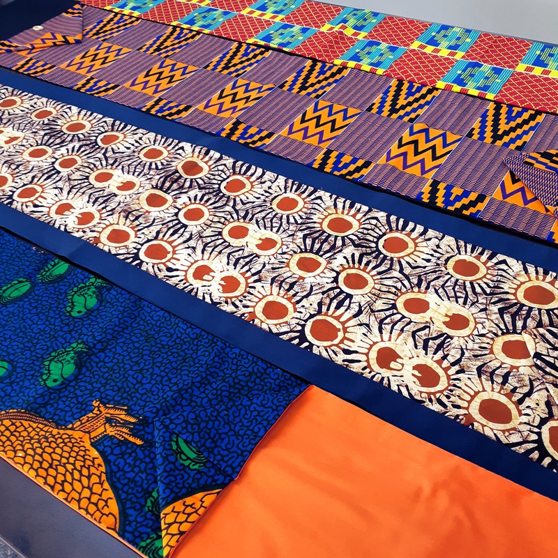 African Table Runner - Etsy