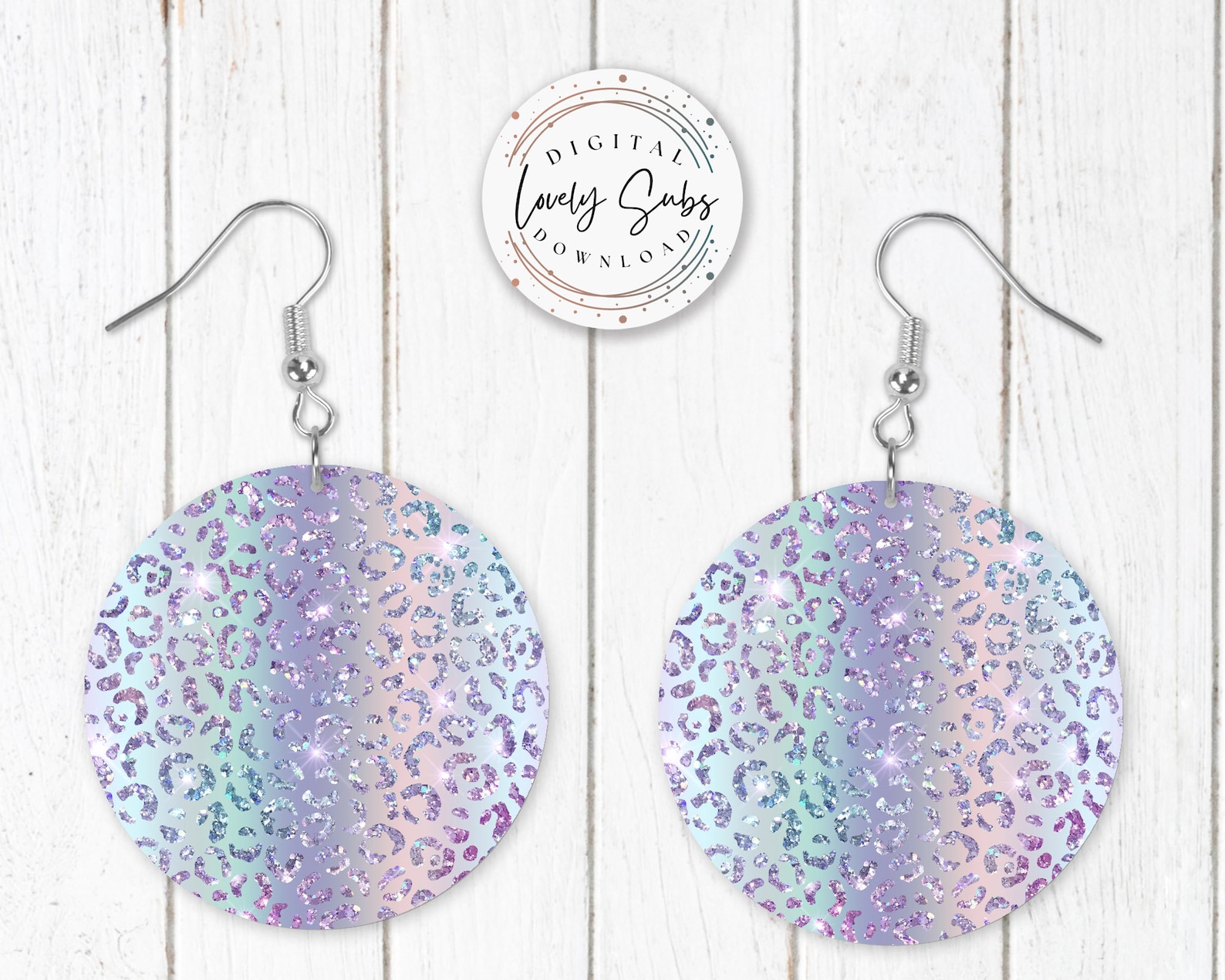 Sublimation Round Earring Designs PNG, Instant Digital Download ...