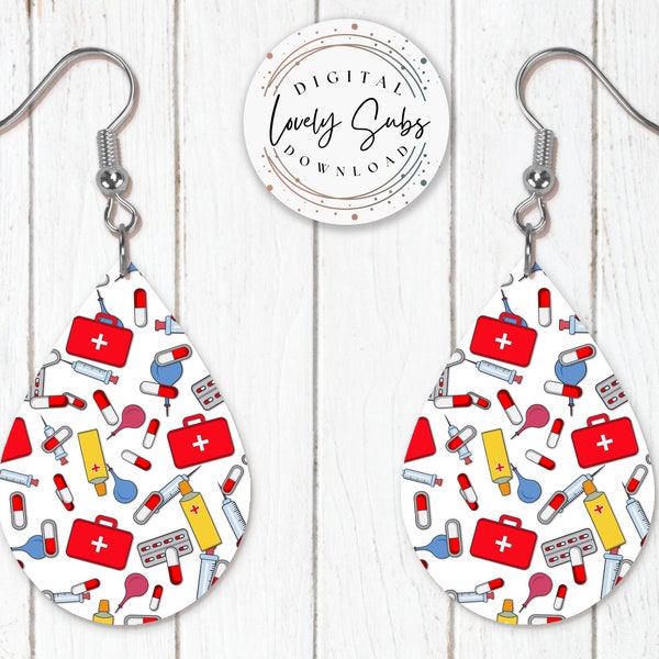 Nurse Earrings - Etsy Australia