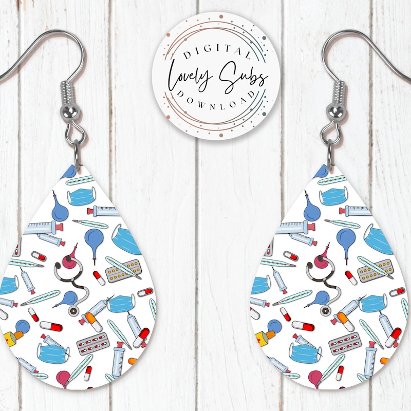 Nurse Earrings - Etsy