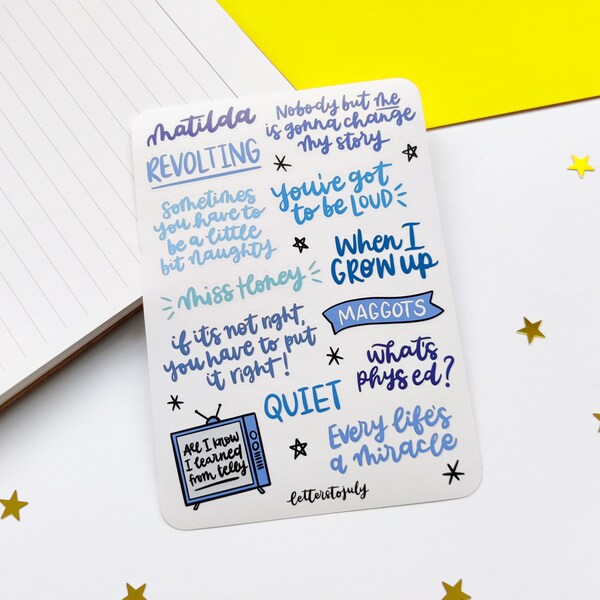 Matilda the Musical - Etsy