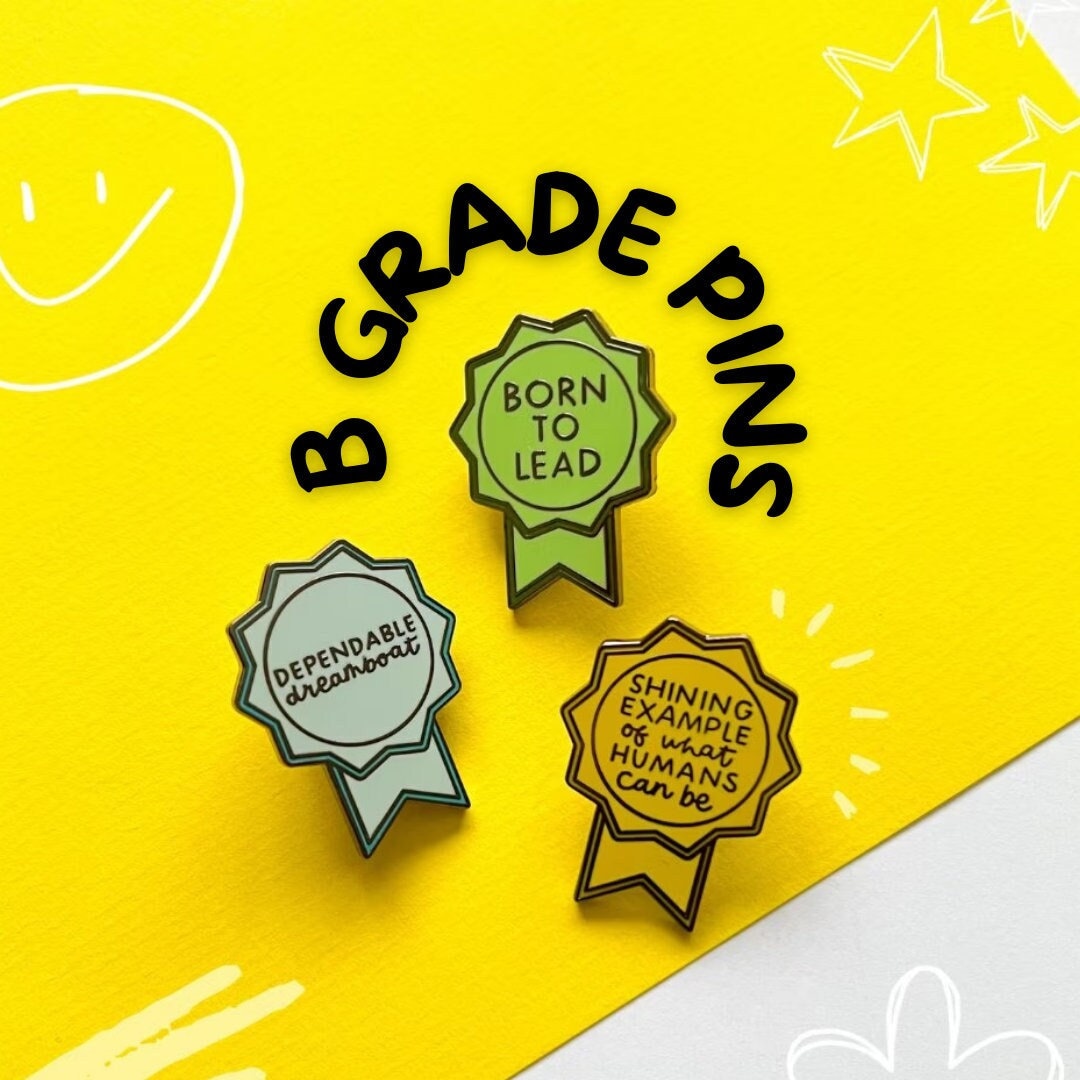 B GRADE Enamel Pins Inspired by Operation Mincemeat the Musical Enamel ...