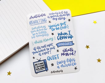 Matilda the Musical - Etsy