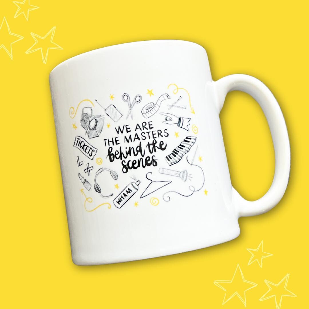 Backstage Theatre Mug | Stagey Musical Theatre Gifts - Etsy