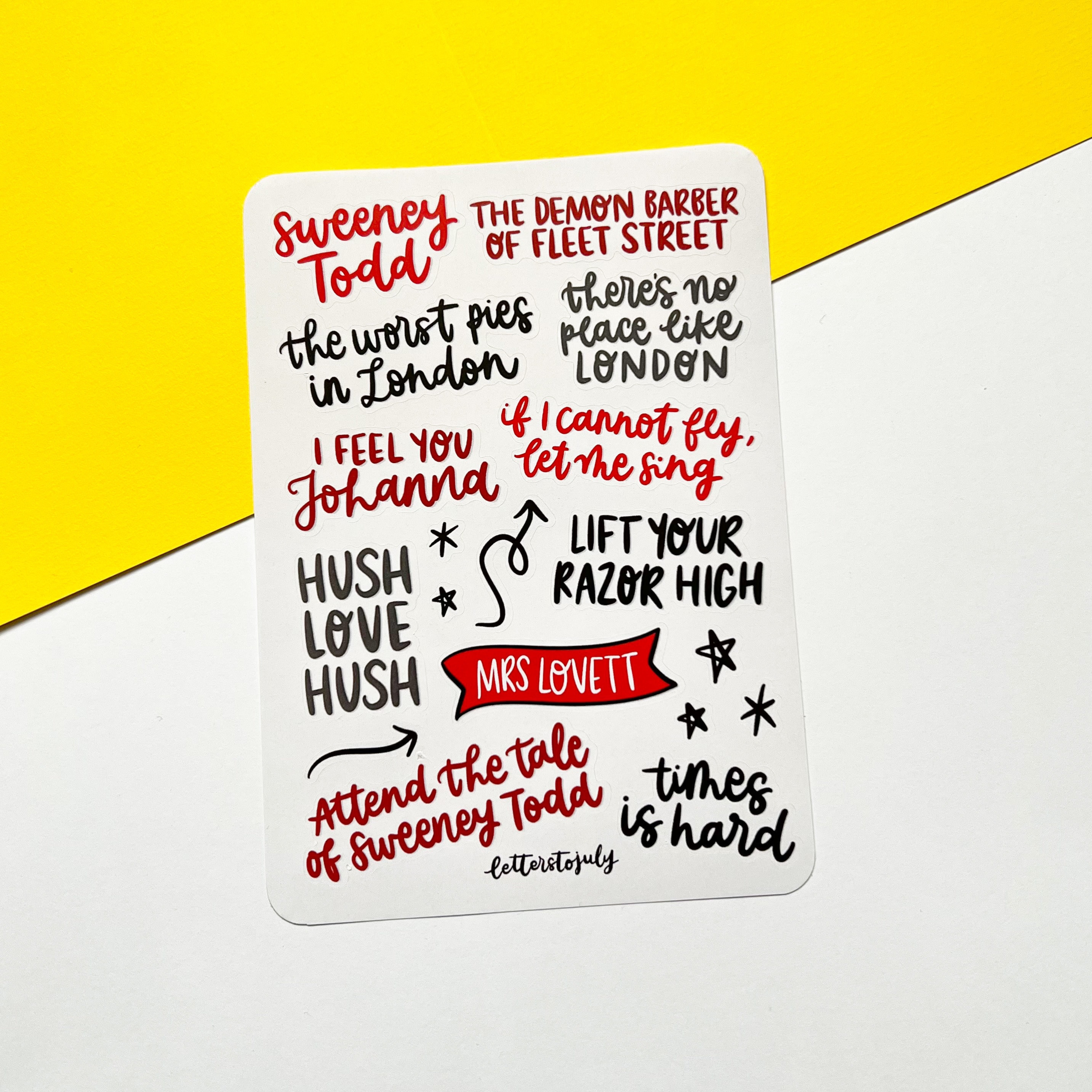 Johnny Depp Sweeney Todd Quotes