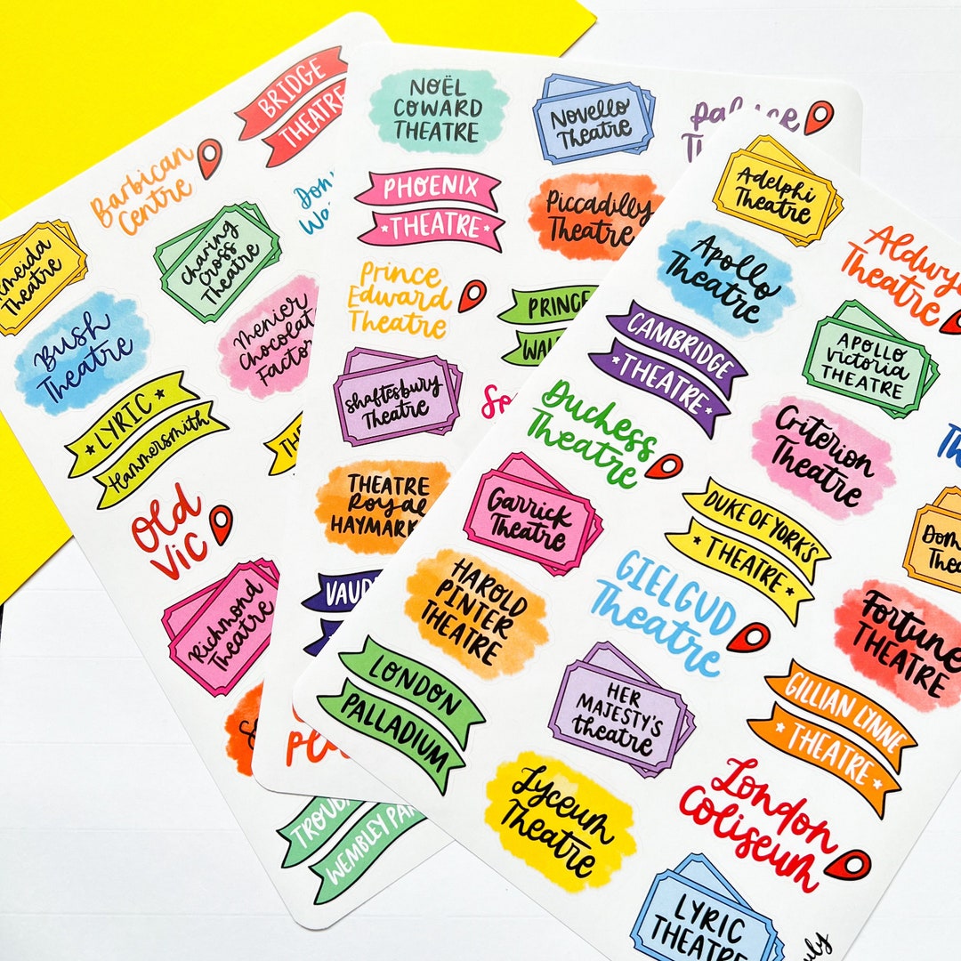 London Theatres Sticker Sheets 3 X A5 Sheets West End Off Etsy UK london-theatres-sticker-sheets-3-x-a5-sheets-west-end-off-etsy-uk