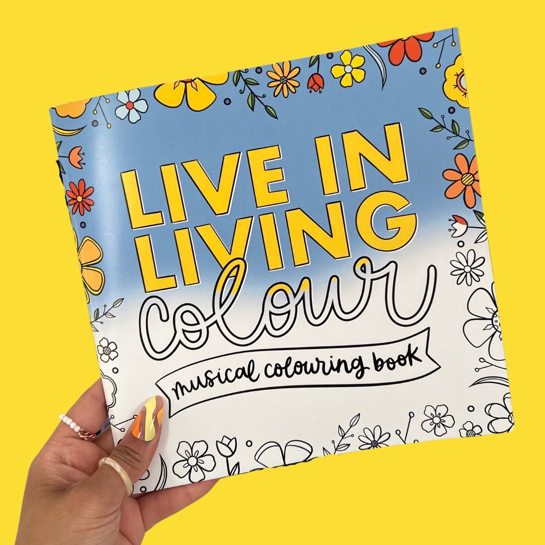 Musical Theatre 'live in Living Colour' Colouring Book | Volume 1 ...