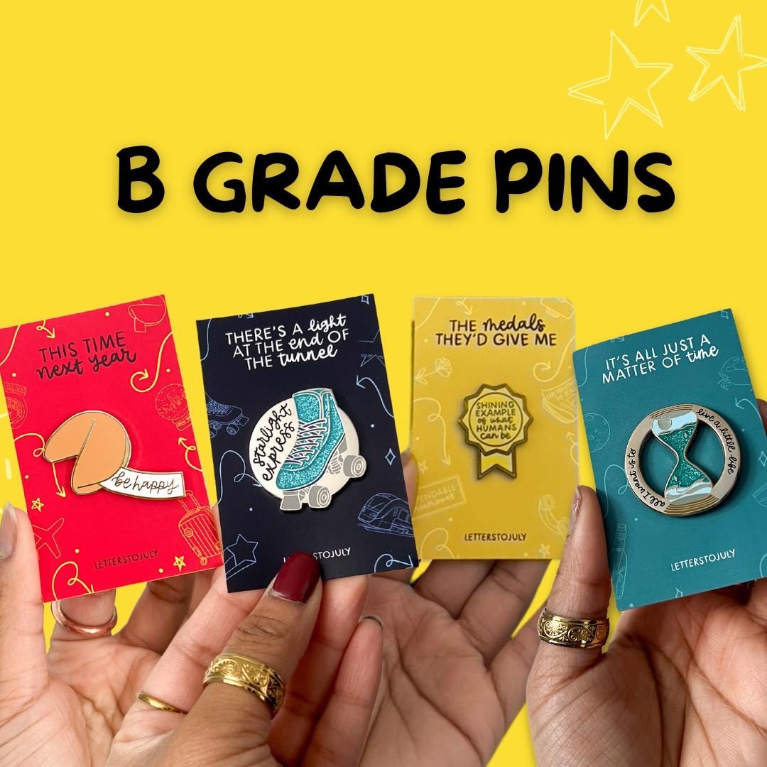 B GRADE Enamel Pins (musical Theatre Inspired) - Etsy UK