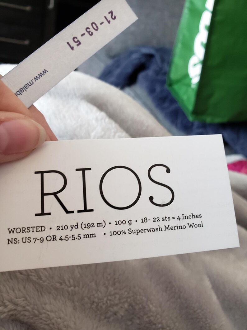 Malabrigo Rios - Etsy