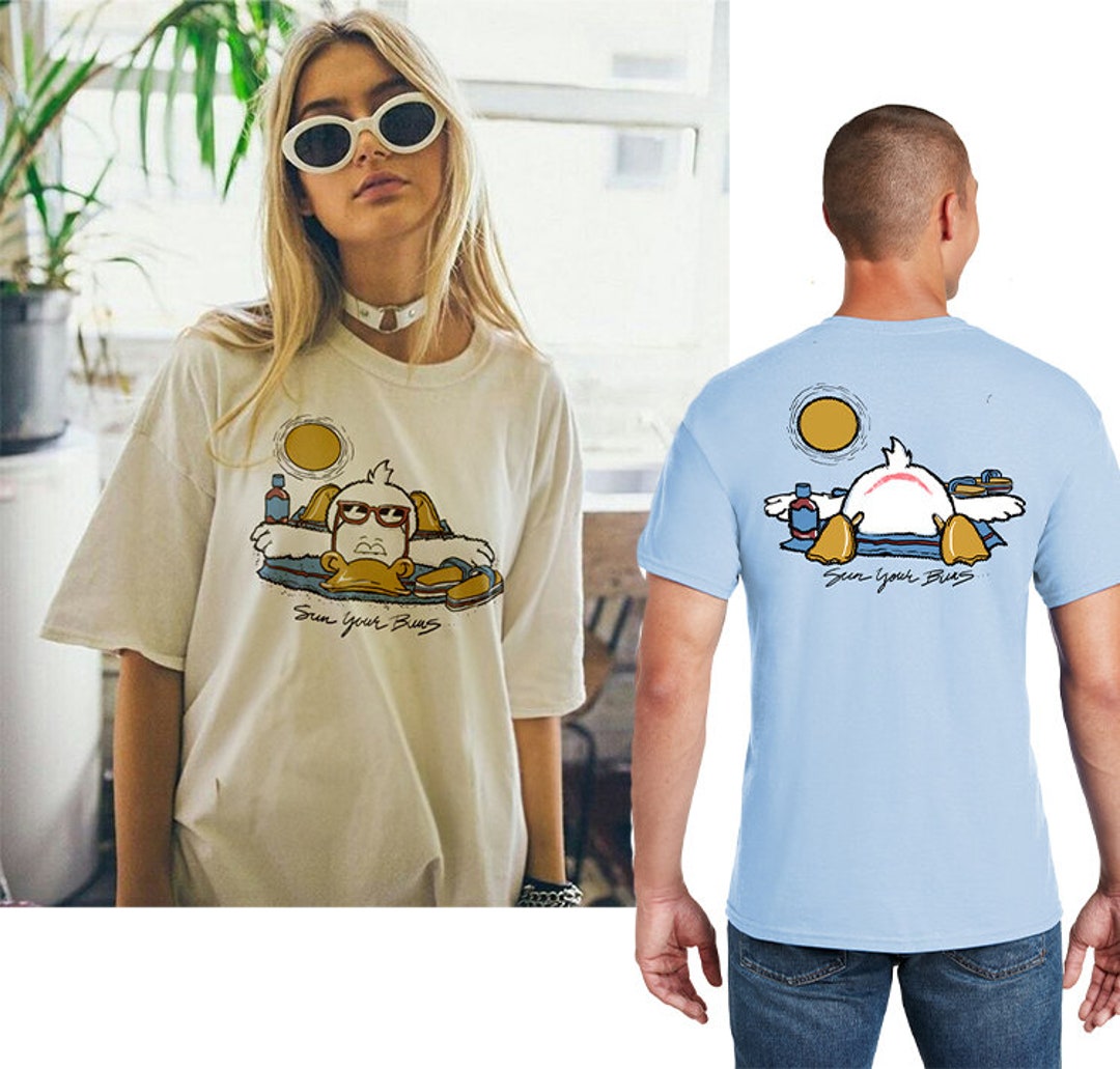 Vintage Style 80s Sun on Your Buns Cartoon Suns Out Buns Out - Etsy