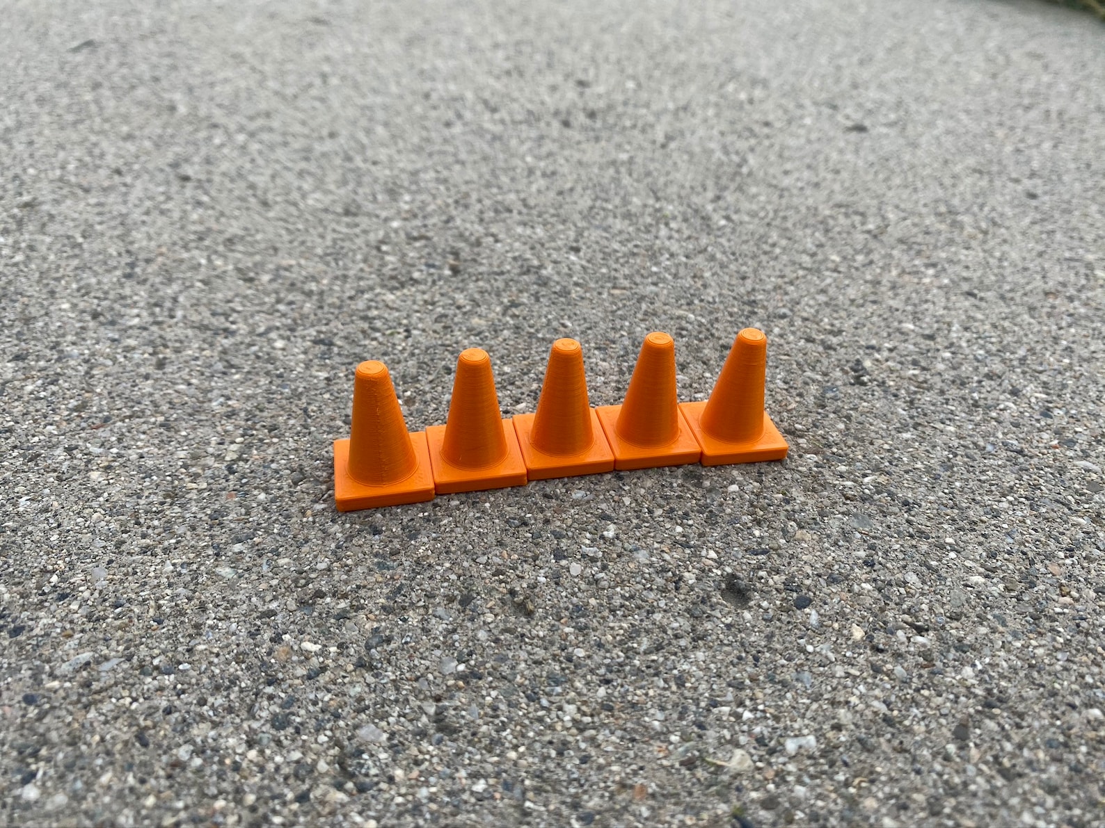 Toy Cone Set RC Car Cake Decoration Construction Play - Etsy