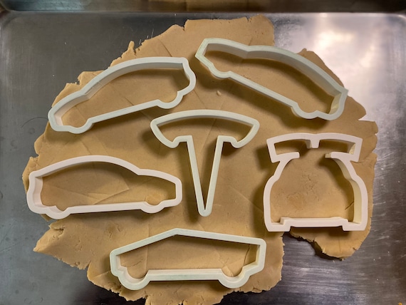 Tesla Cookie Cutter Pack - Etsy