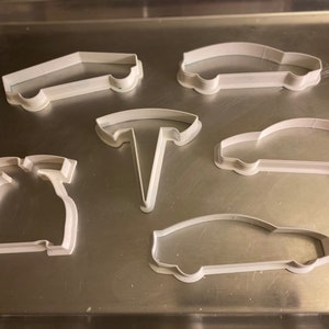 Tesla Cookie Cutter Pack - Etsy