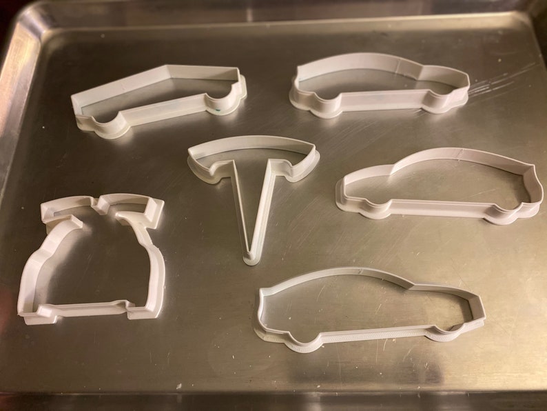 Tesla Cookie Cutter Pack - Etsy