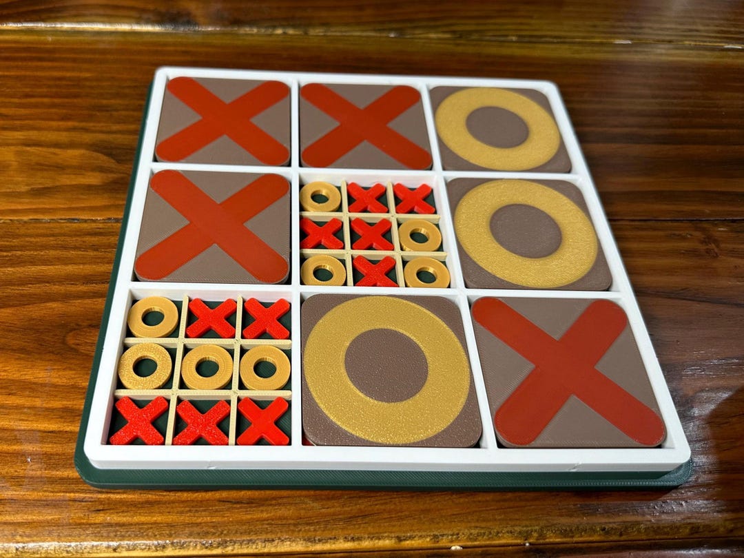Ultimate Tic Tac Toe Board - Etsy