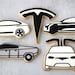 Tesla Cookie Cutter Pack - Etsy