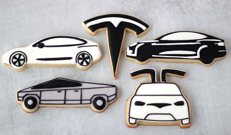 Tesla Cookie Cutter Pack - Etsy