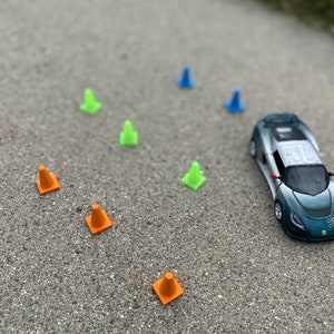 Toy Cone Set - RC Car, Cake Decoration, Construction Play - Etsy