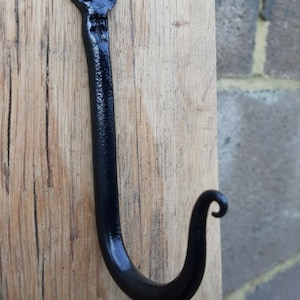 Metal Hook, Traditionally Hand Forged, Blacksmith Made - Etsy