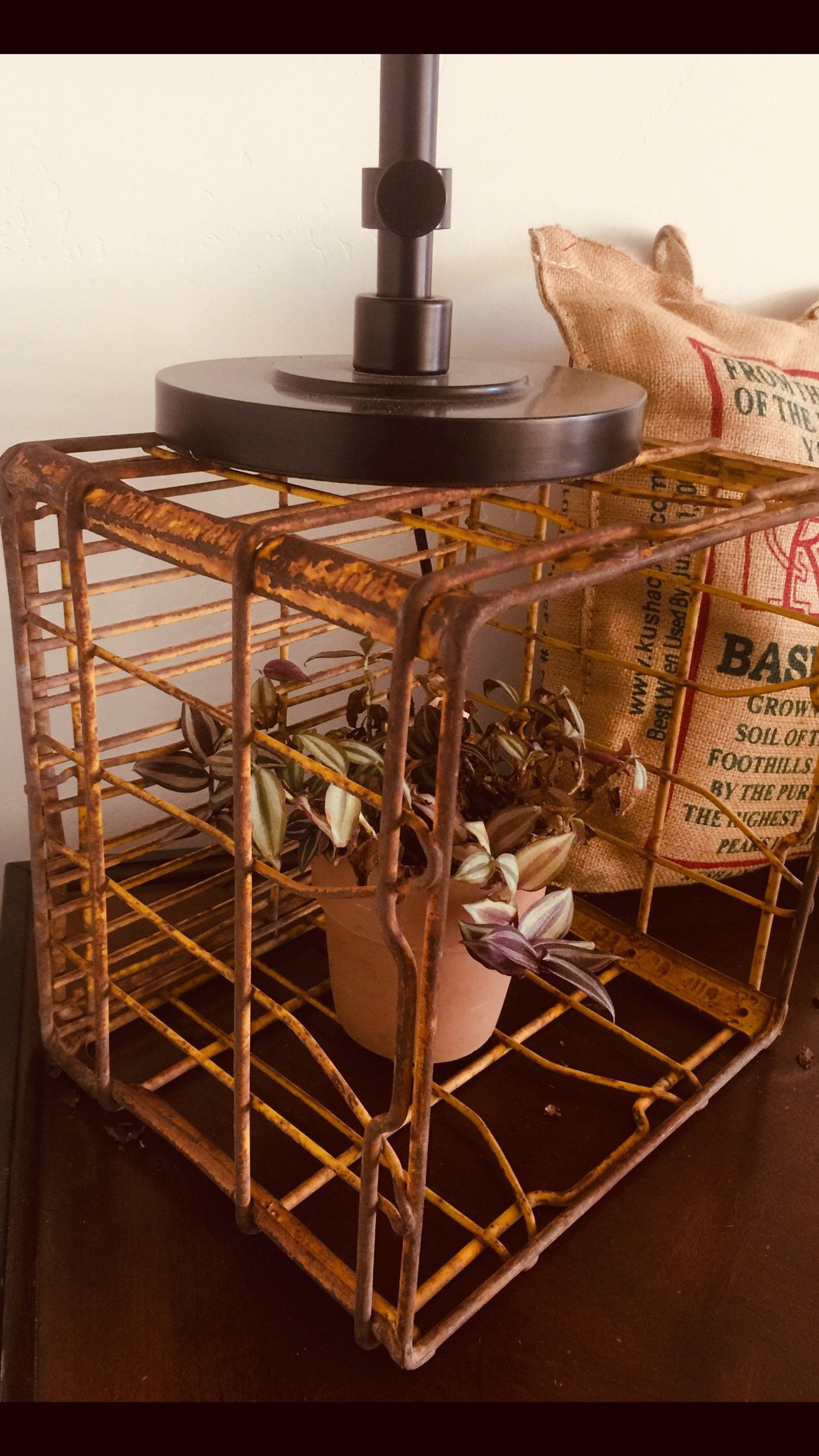 Milk Crate Made of Metal - Etsy