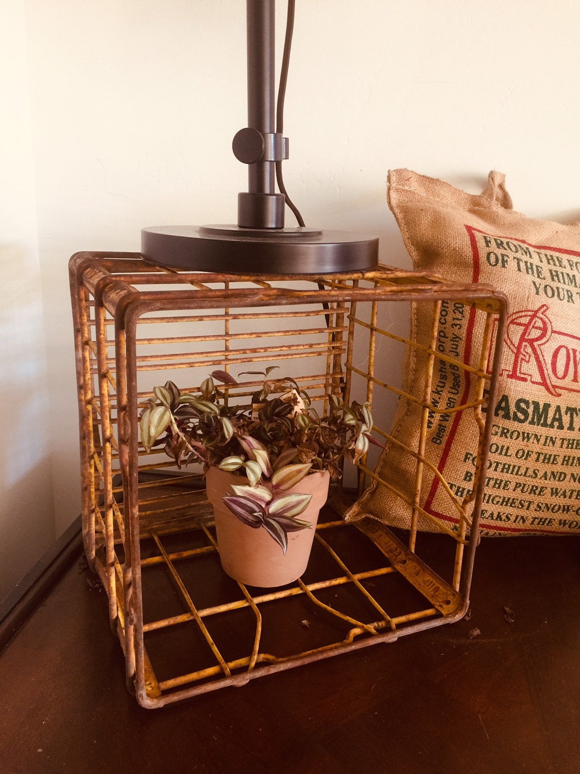 Milk Crate Made of Metal - Etsy