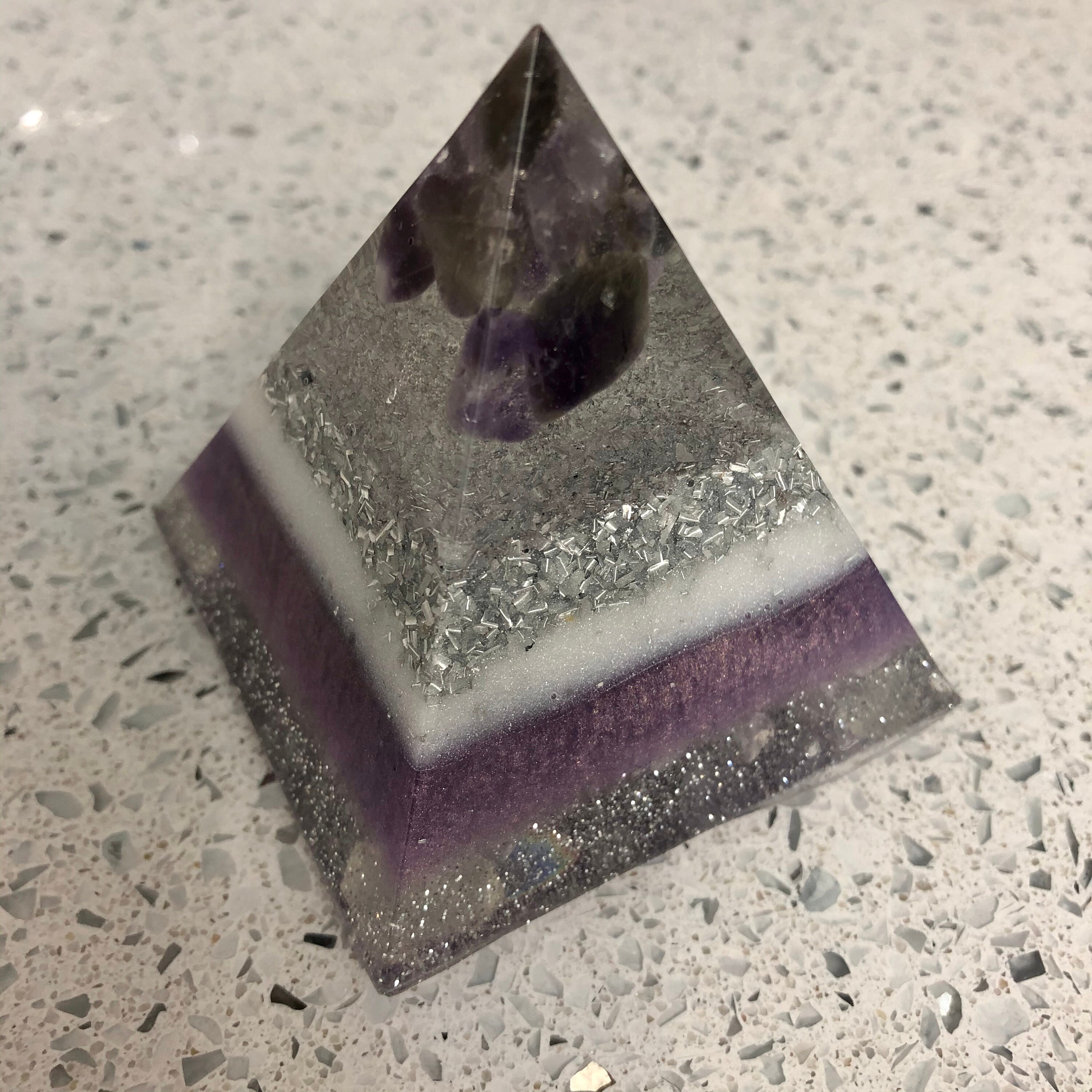 Amethyst Pyramid - Etsy