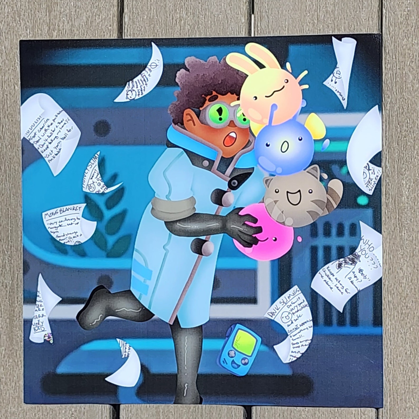 Viktor's Lab 8x8 Slime Rancher Print - Etsy