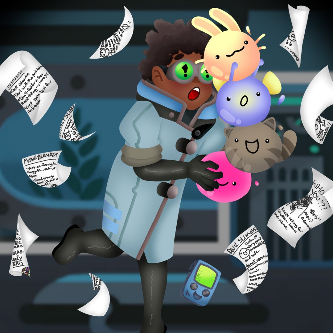 Viktor's Lab 8x8 Slime Rancher Print - Etsy